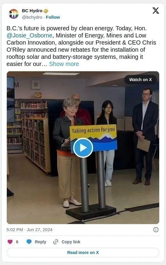 BC又有新福利！BC Hydro推1万加元的这补贴 - 人在温哥华网 VanPeople.com